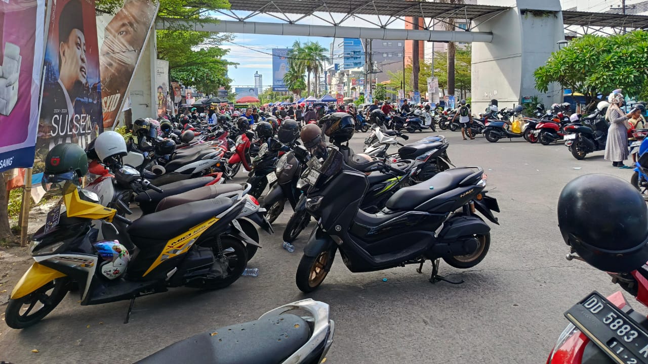 Perumda Parkir Tegaskan Tarif Parkir CFD Rp3000 untuk Roda Dua - Ideatimes